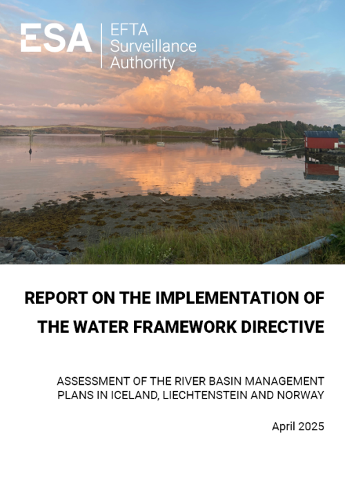 Report On The Implementation Of The Water Framework Directive | EFTA Surveillance Authority